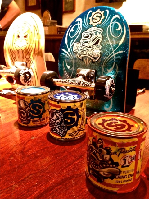 TRUNK SHOW Vol.8 : M&K CUSTOM SIGNS | ピンストライプ Pinstripe